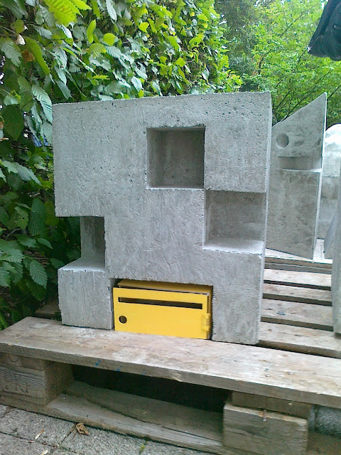 Mailbox design (concrete) | Dana Krystle's online portfolio