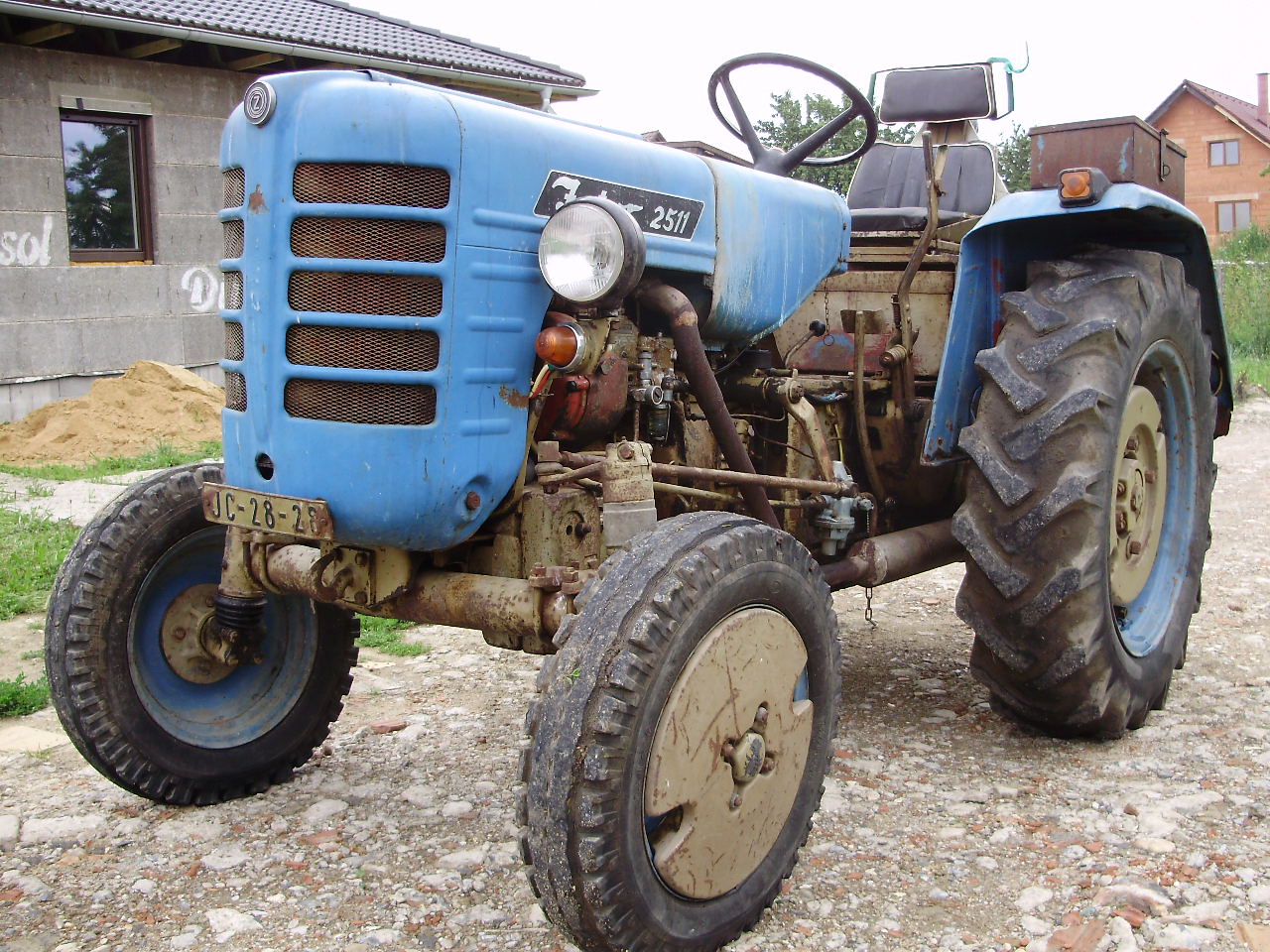 Traktor za odvoz: Zlínský kraj