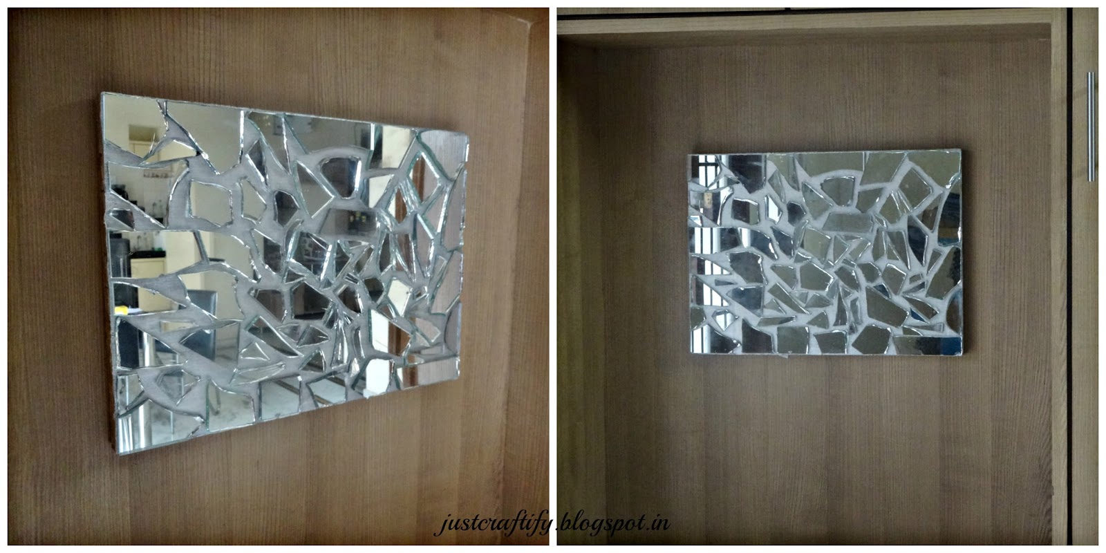 Just Craftify.!!: Broken Mirror Art