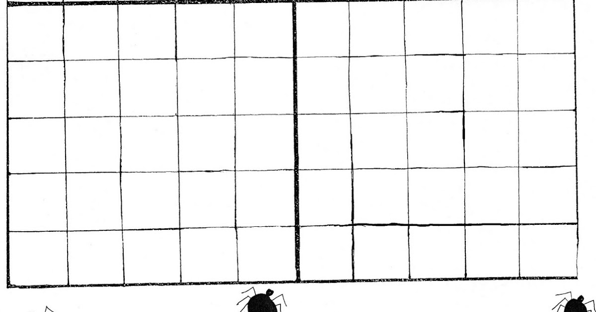 Ima Retired Teacher: Spider Math Grid and Spiders to Teach Perimeter ...