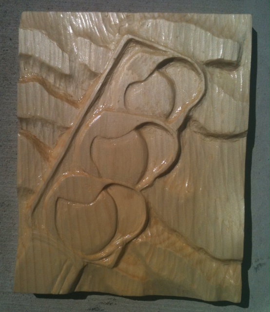 ECU Sculpture: High Relief Wood Carving: