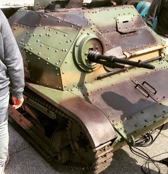 CUTE POLISH BABY TANK - The TK (also known as the TK-3) tankette