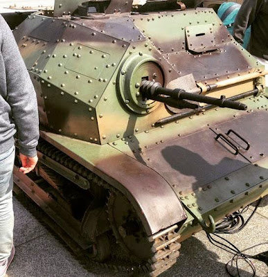 CUTE POLISH BABY TANK - The TK (also known as the TK-3) tankette