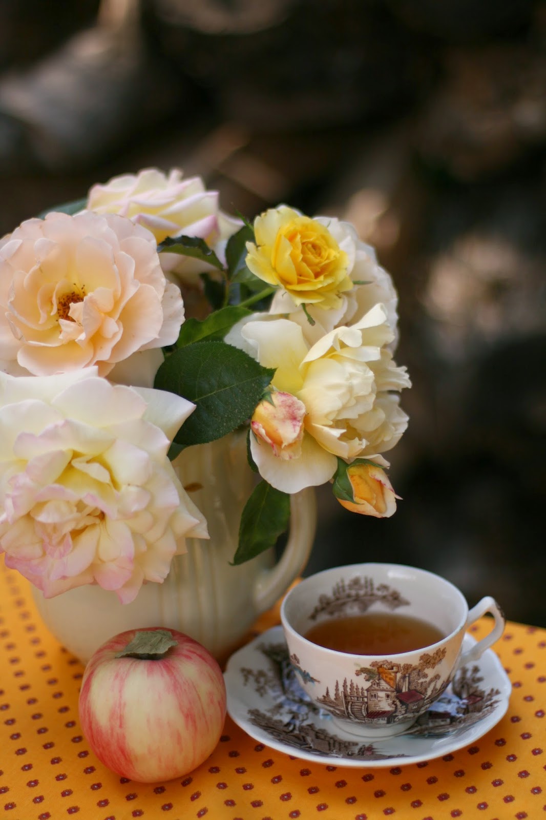 Delights of the Heart: Autumn Tea in the Garden