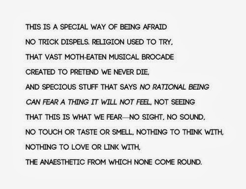 paper lantern: A Philip Larkin poem for you: Aubade