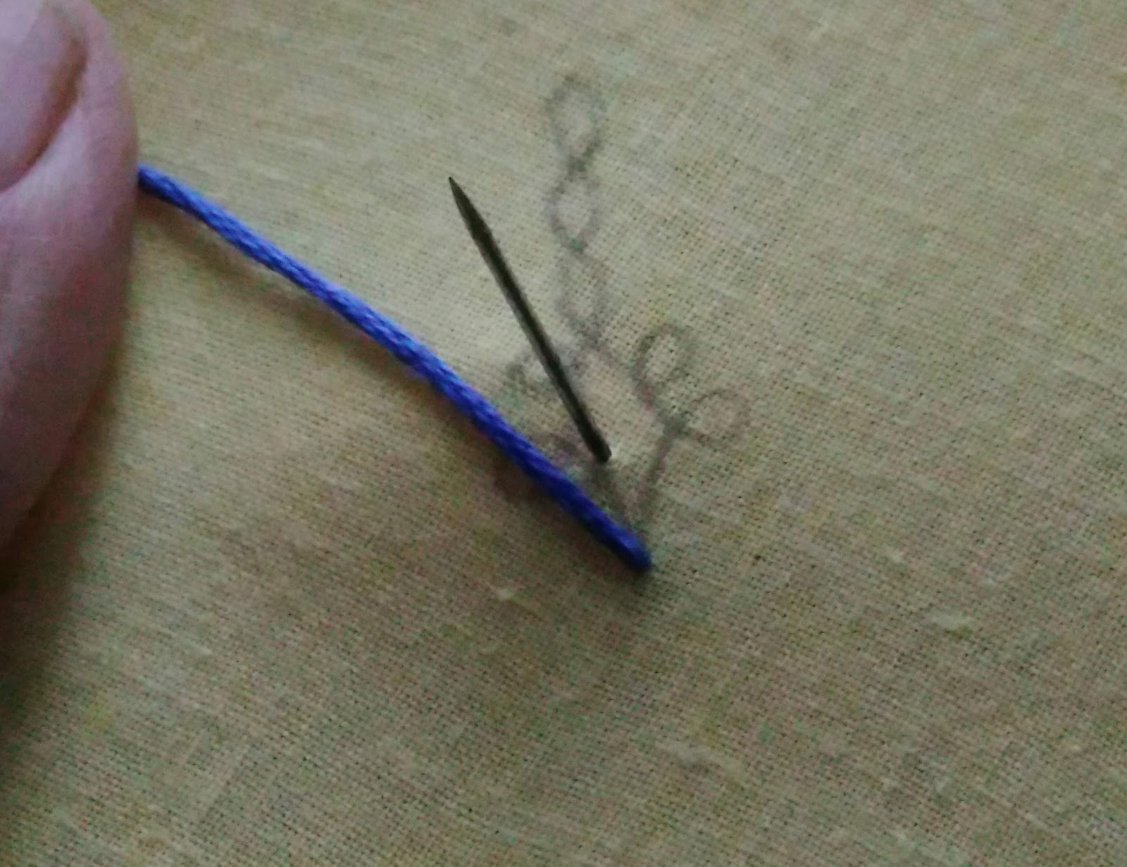 Samsrisht Embroidery: Couching / Couch Stitch