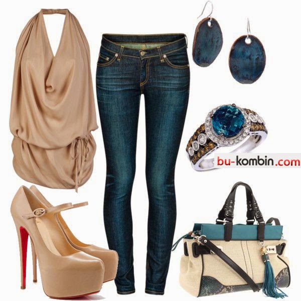 Topuklu Ayakkabı Kombin.. (Jeans Kombin) | Bu Kombin (Moda Trend Stil)