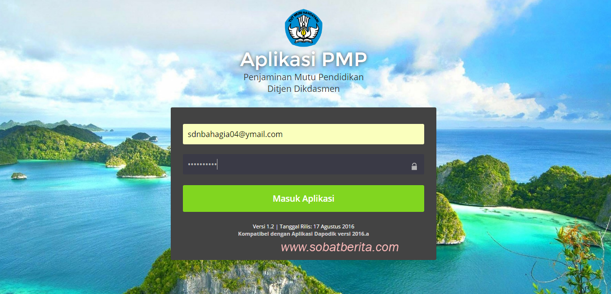 Tata Cara Pengisian Aplikasi PMP v 1.2 Lengkap