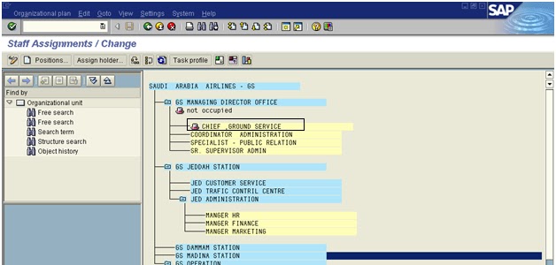 Sap Hcm Consultants: CREATE ORGANIZATIONAL STRUCTURE IN SIMPLE ...
