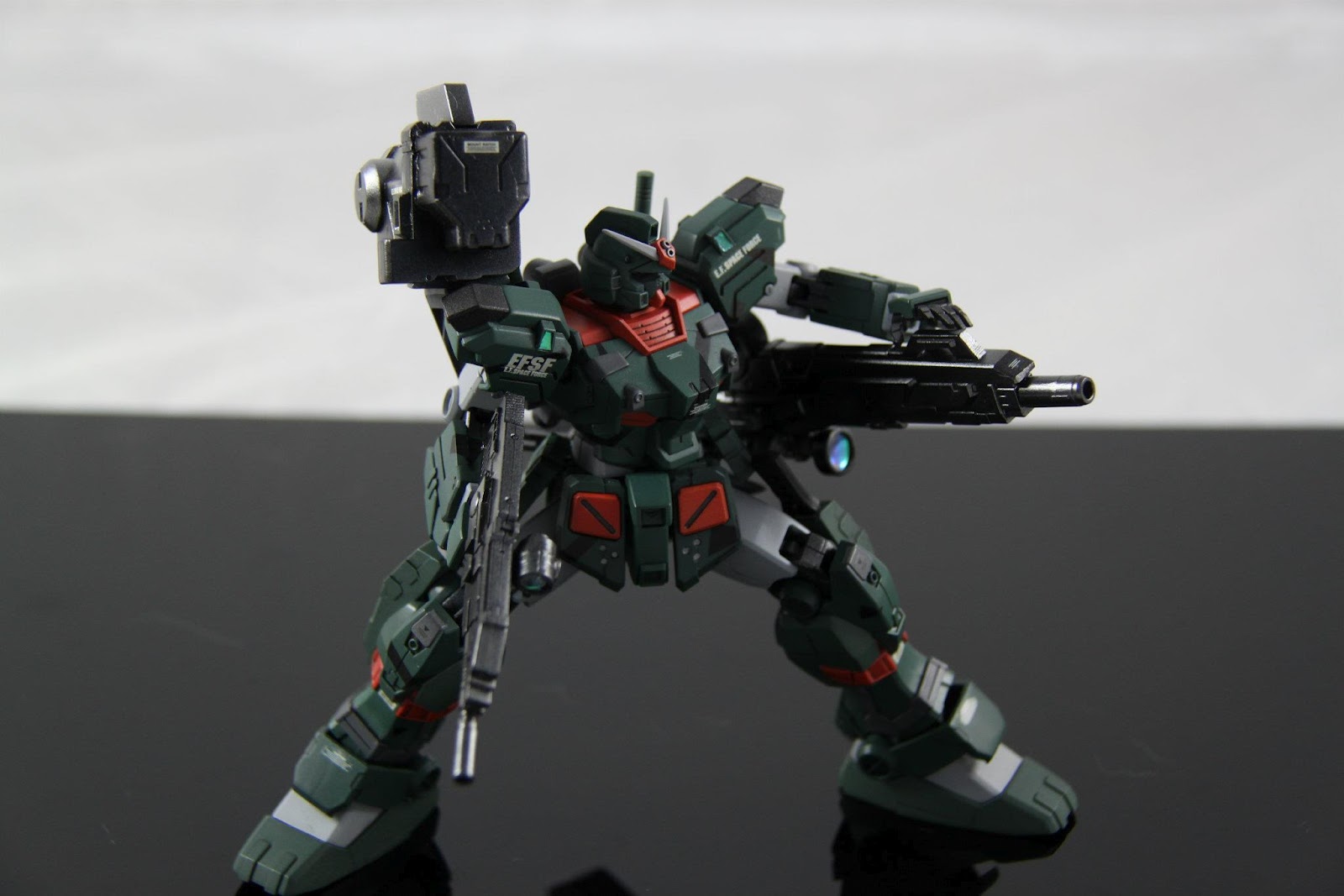 HGUC 1/144 Command Gundam custom build by BIGFLY
