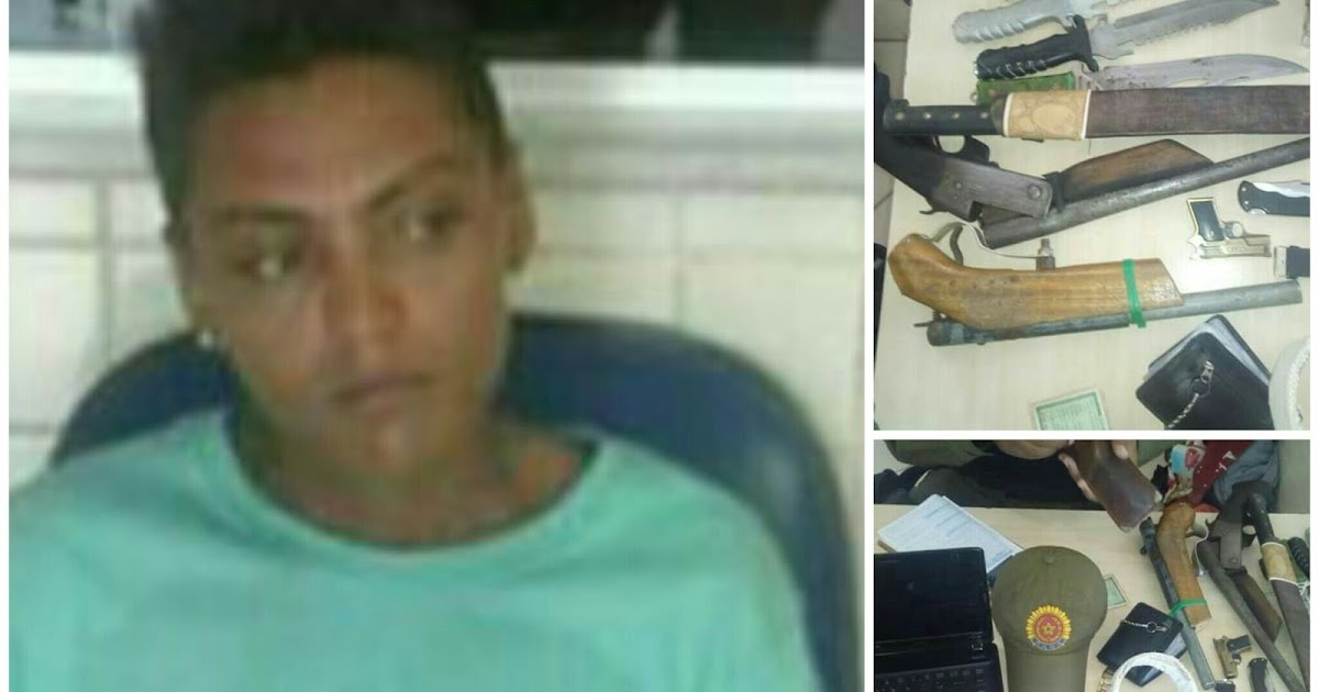 Um homem foi preso com várias armas em Paragominas no Pará