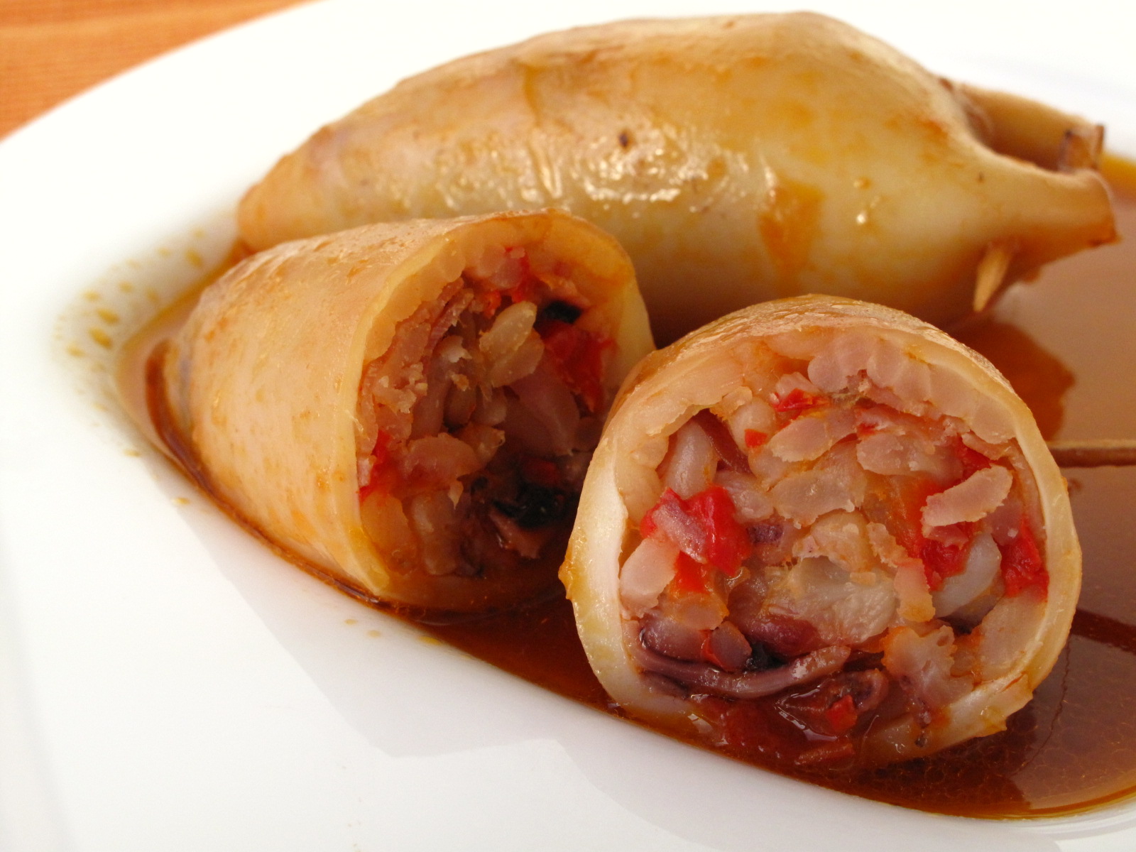 O Meu Tempero: Lulas Recheadas