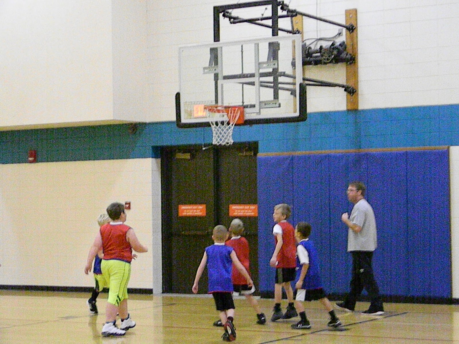 Tutus and Choo-Choos: 4-on-4 2nd Grade Basketball