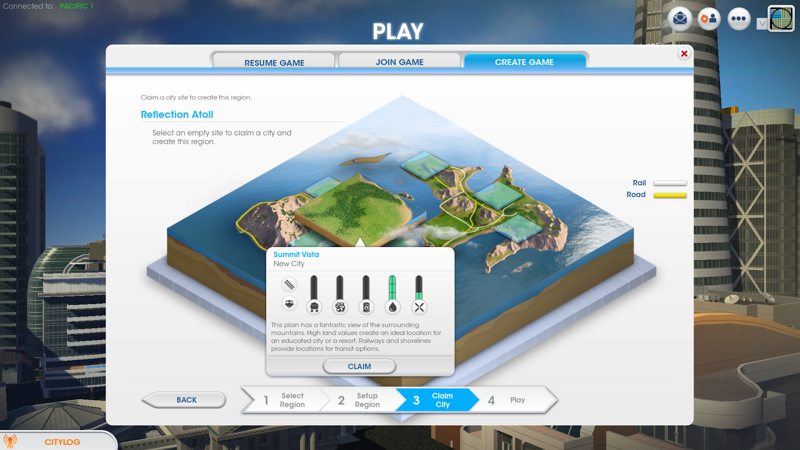 The Sim City Planning Guide: Reflection Atoll - Summit Vista