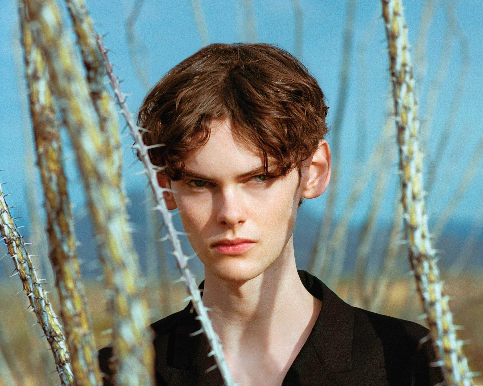 Ricky Graham en portada de RAIN Magazine para su número Fall-Winter 2018