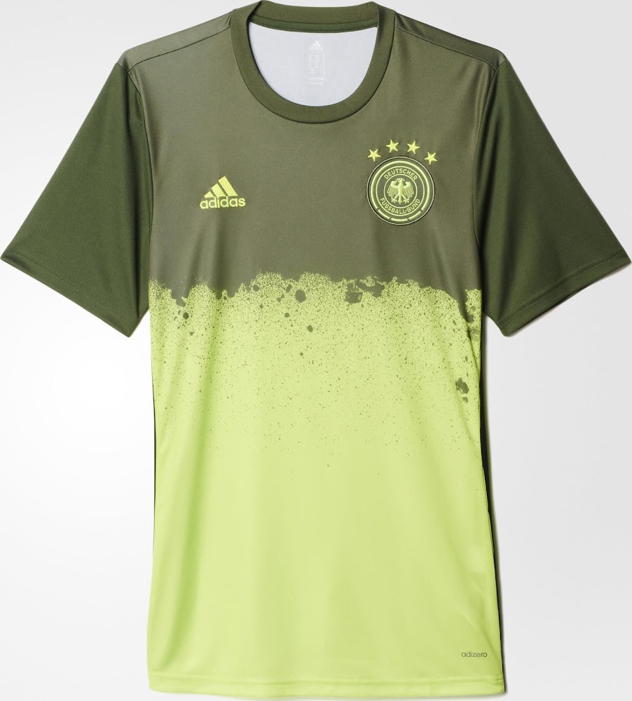 Adidas Germany Euro 2016 Pre-match Jerseys Released - Footy Headlines
