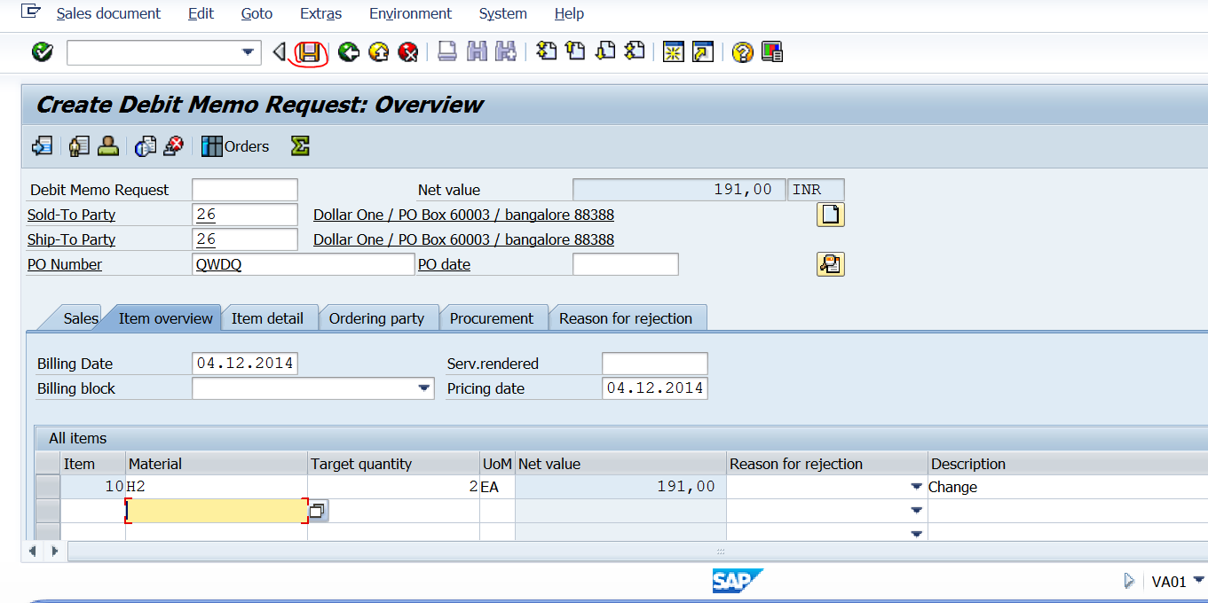 TECHSAP : Creating a new Billing output type and assigning it to the ...