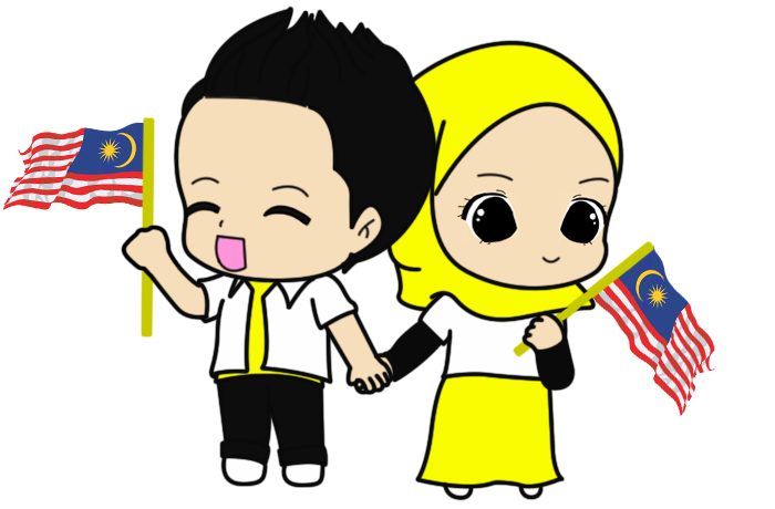 Fizgraphic: Freebies Doodle Couple (Merdeka 2012)