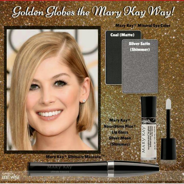 Makes do Golden Globes the Mary Kay Way