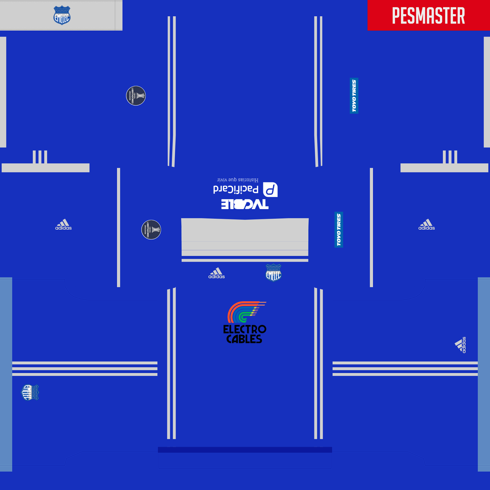 All in one: Kits Emelec 2018 para pes 2018 ps4 y pc*