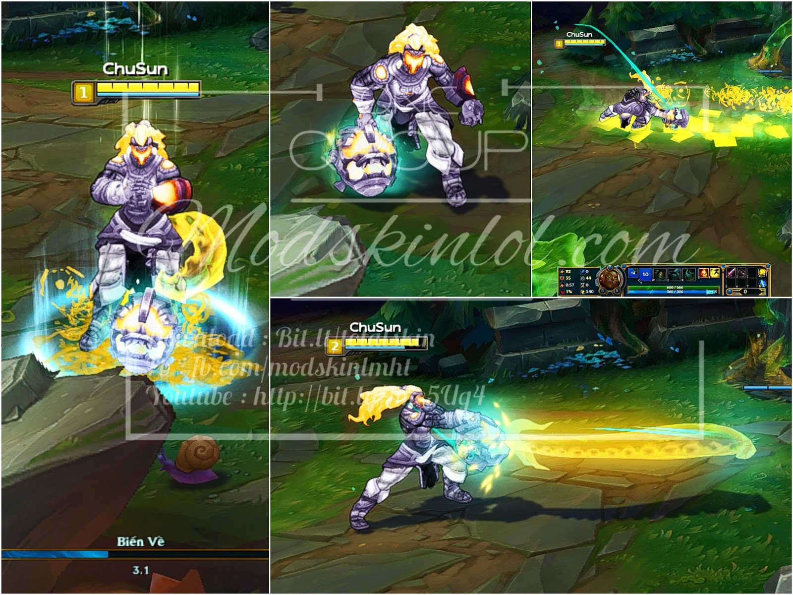 [Mod Skin] Illaoi Project - Mod Skin Lol