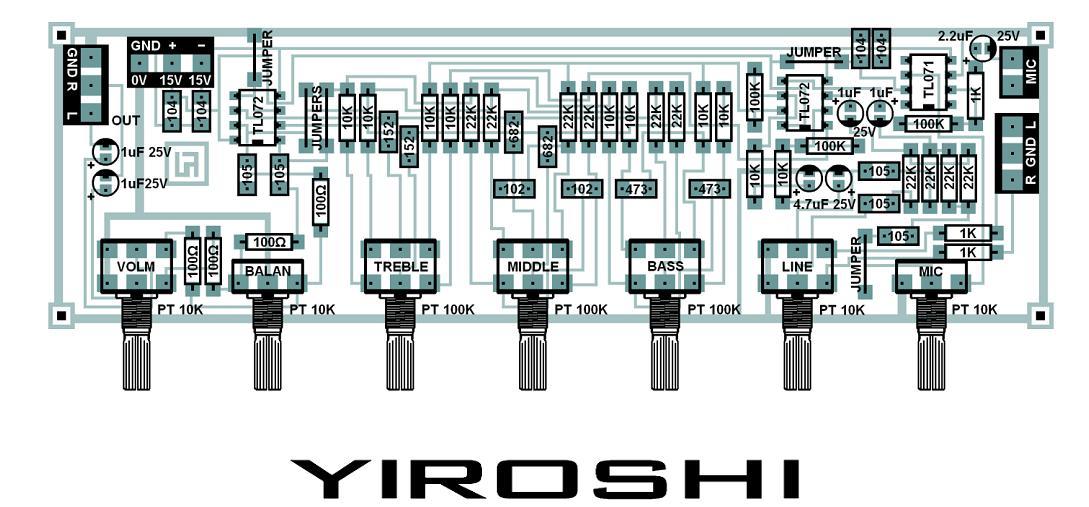 Baru Skema Pcb Yiroshi, Skema Pcb