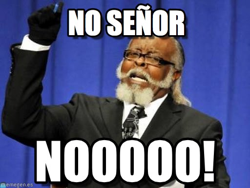 El Buen Ministro: No Señor!!!