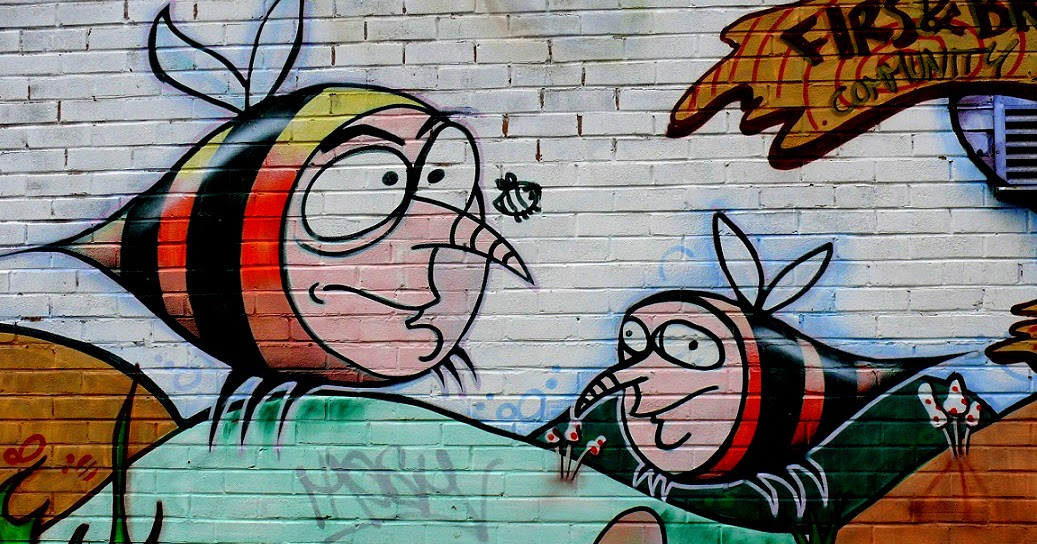 Save The Bees Graffiti | Still Paused