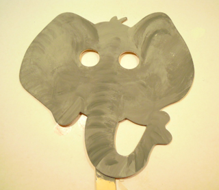 An Elephant a Day: Elephant No. 184: Masquerade Mask