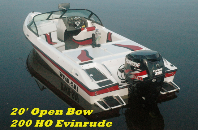 Dyna-Ski Boats: 20' Open Bow Pictures including interior shots