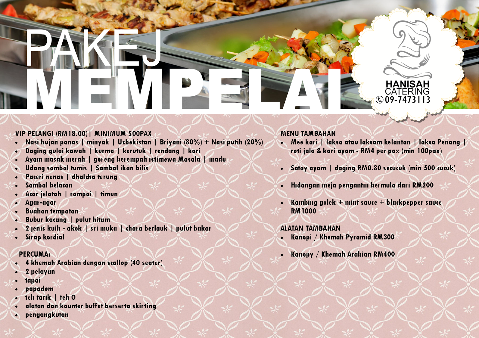 Hanisah Catering | catering expert for small parties and office ...