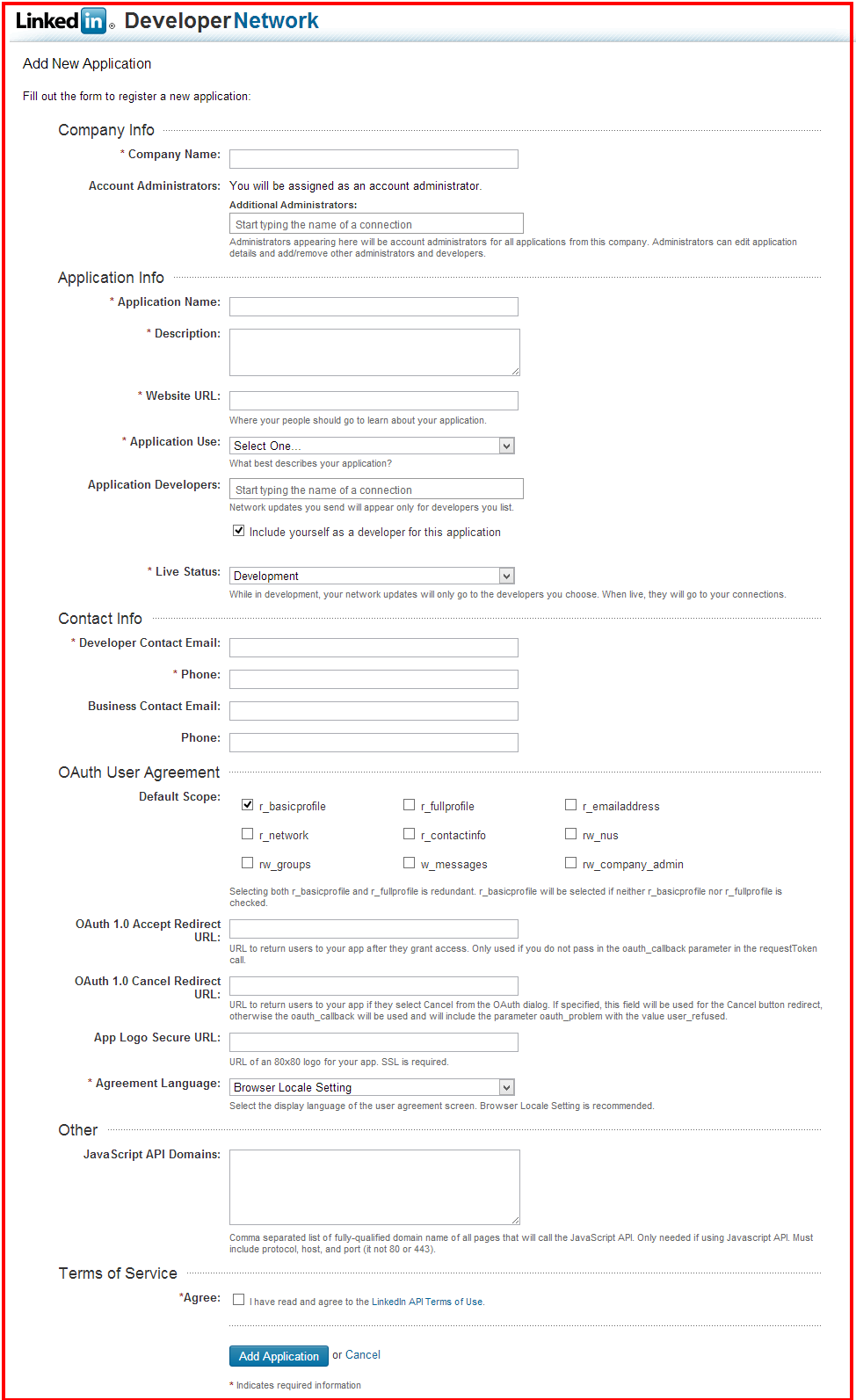 Dot net Developers Help: Connect with LinkedIn OAuth using Asp.net MVC ...