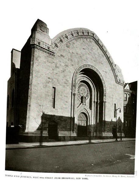 Beyond the Gilded Age: Temple B'nai Jeshurun