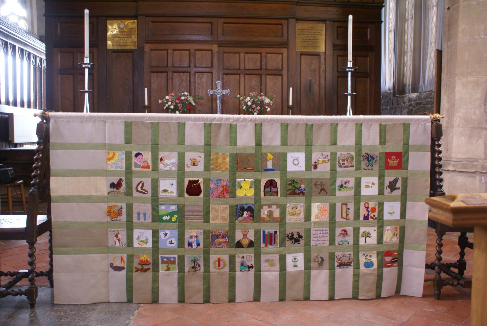 ClothQ: Proverbs altar frontal