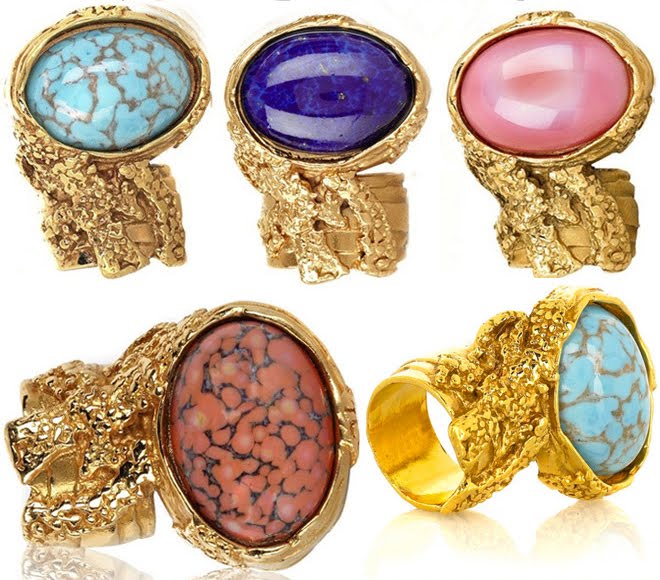 Thirteen: YSL arty gold ring for pre-order