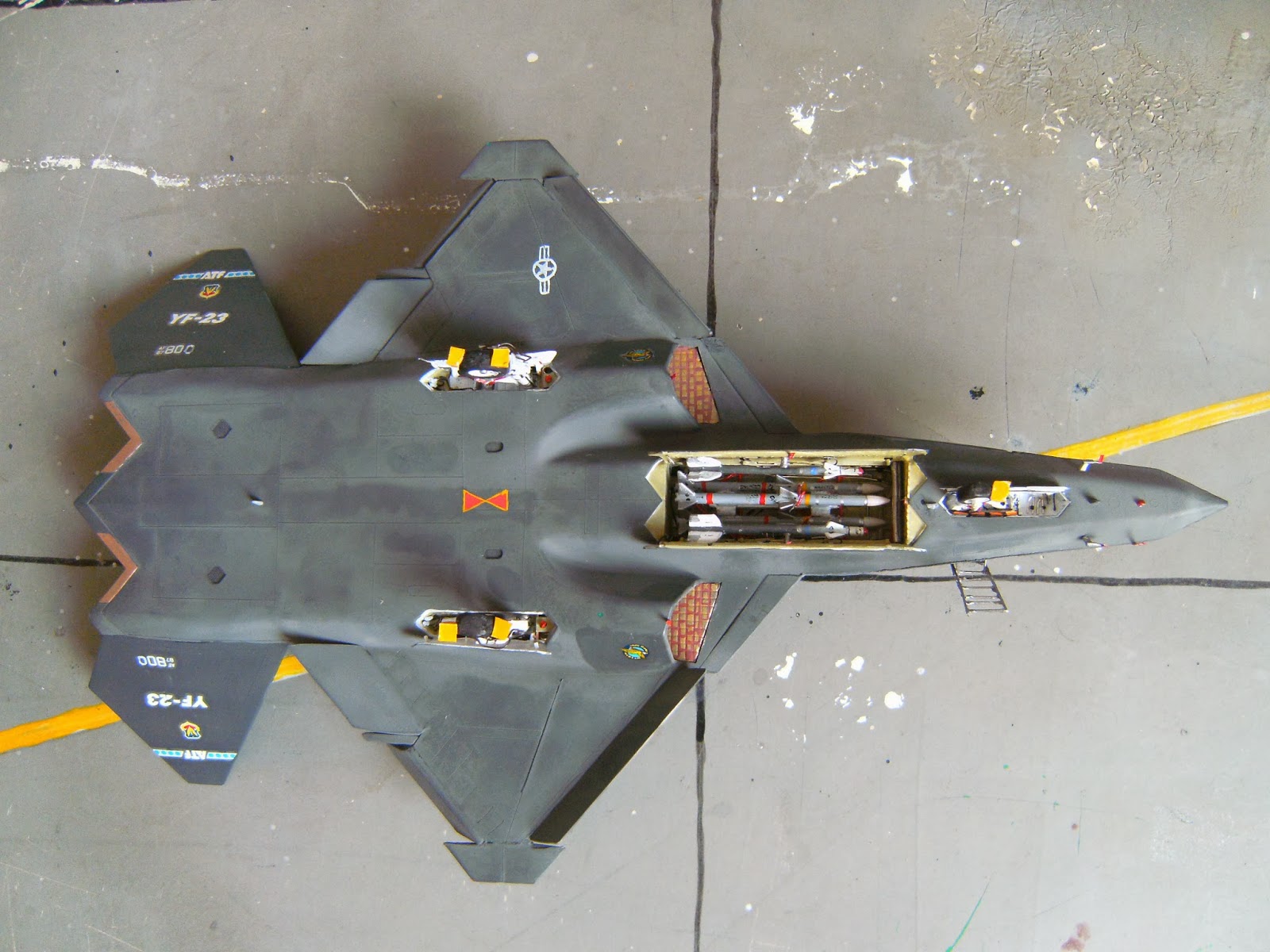 Happyscale-Modellbau: Northrop ATF-23 Black Widow II - Revell 1/72