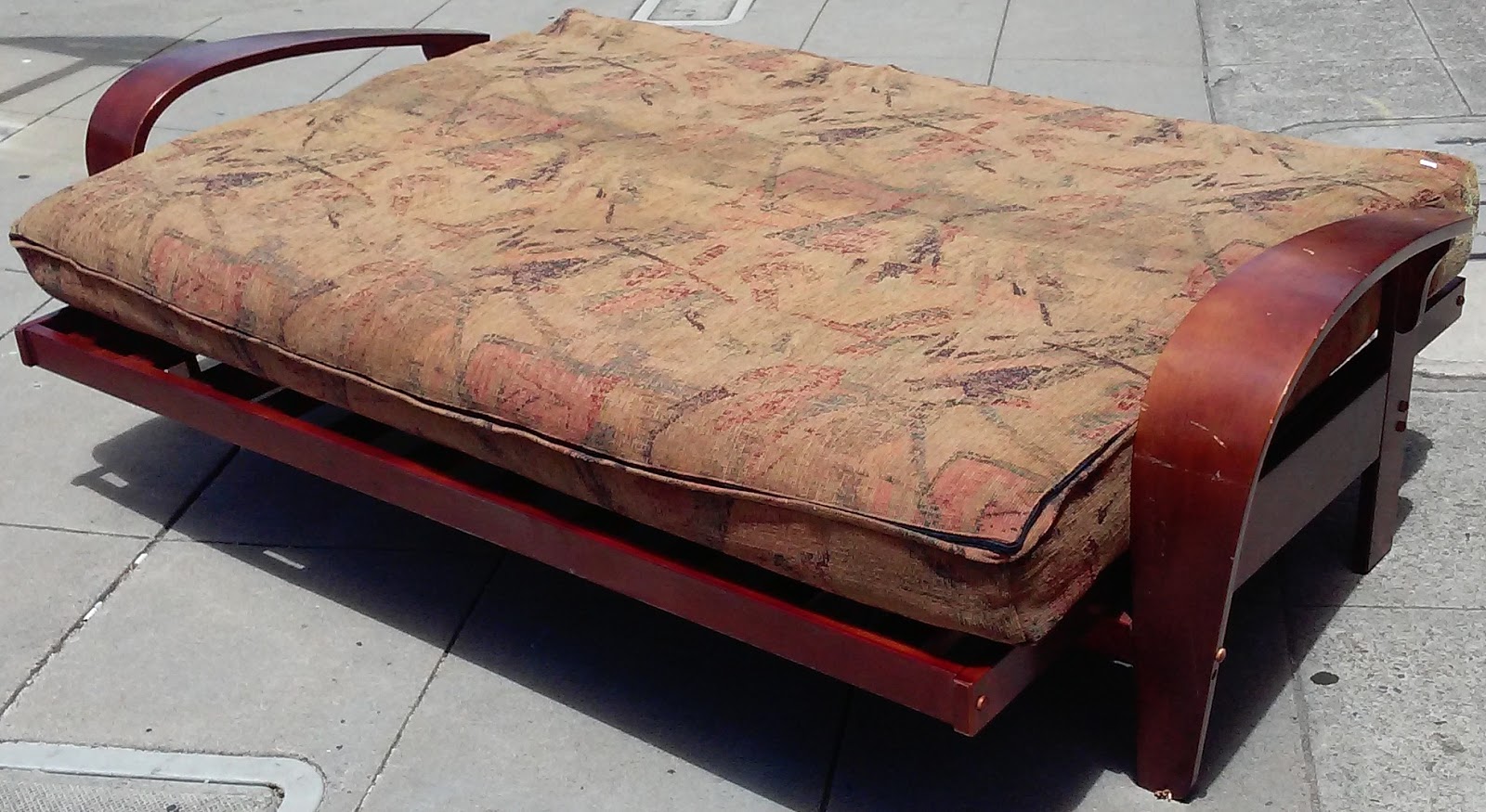 UHURU FURNITURE & COLLECTIBLES: SOLD #16938 Modern Asian Style 86" wide ...