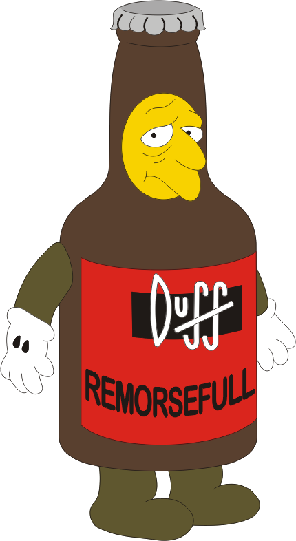 The Simpsons Vector Blog: Cerveza Duff 2