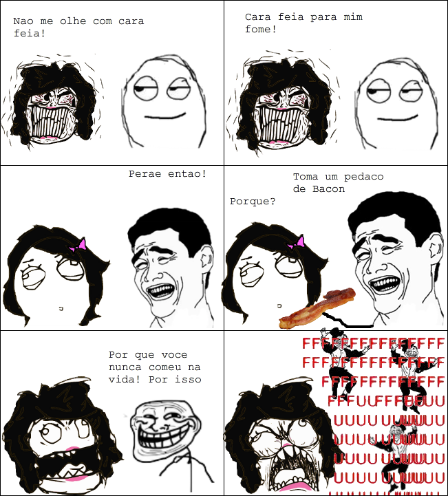 Memes Loucos: Cara feia