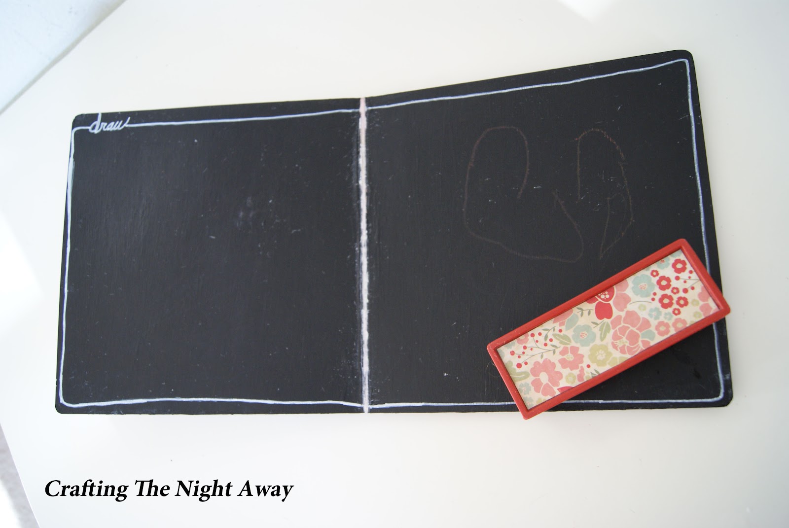 Crafting The Night Away: Chalkboard Book