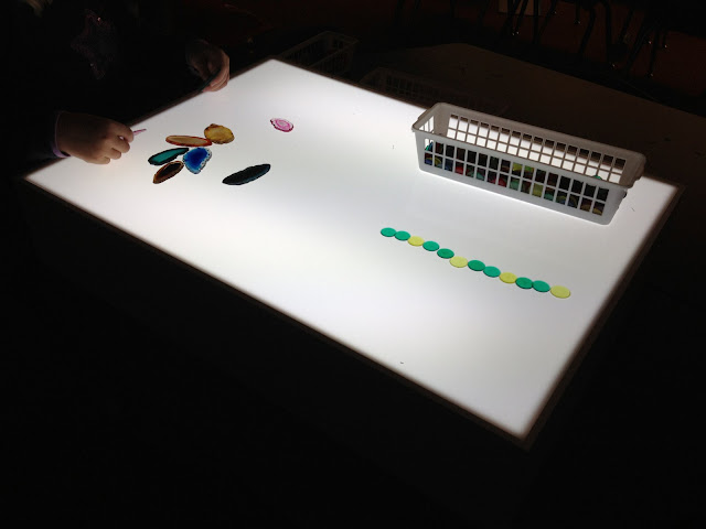 Kindergarten Kids: The Light Table