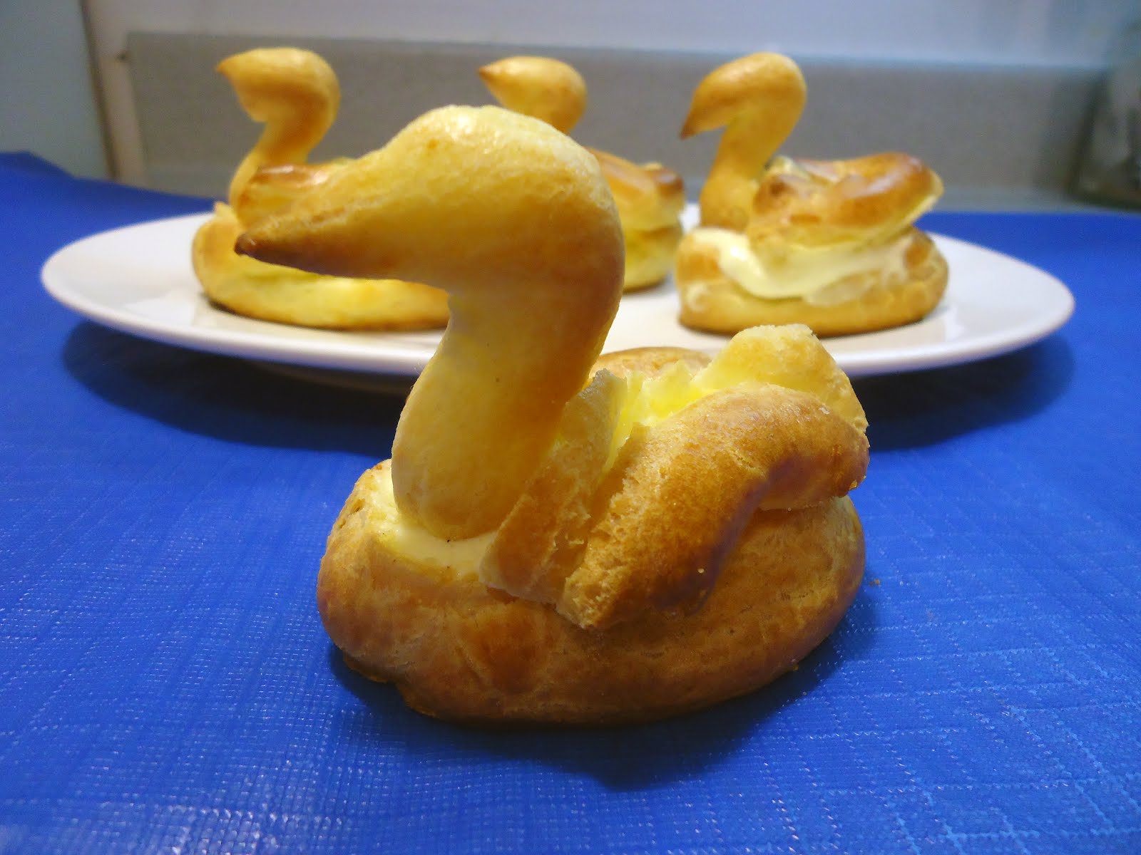 MiniCuisine: Cygnes garnis en pâte à choux