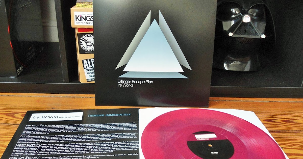 hardcore/metal vinyl: the dillinger escape plan - ire works