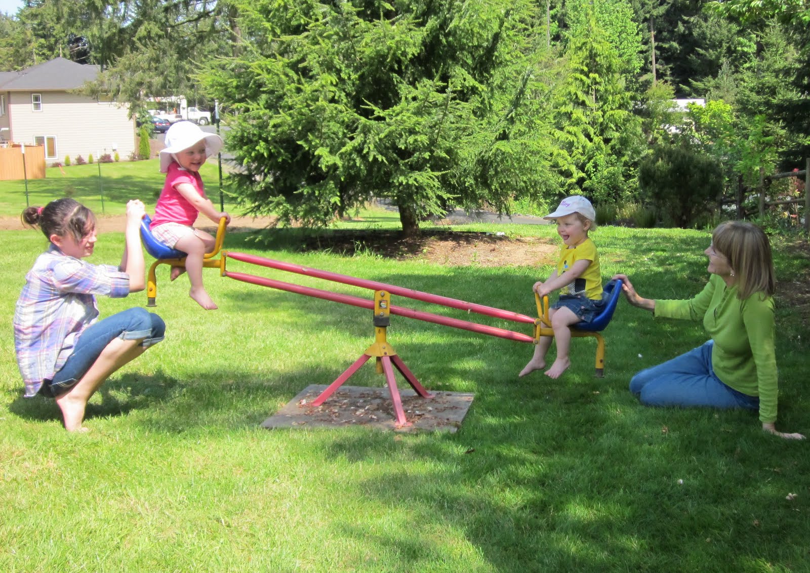 Grandma Grandma : Teeter-totter