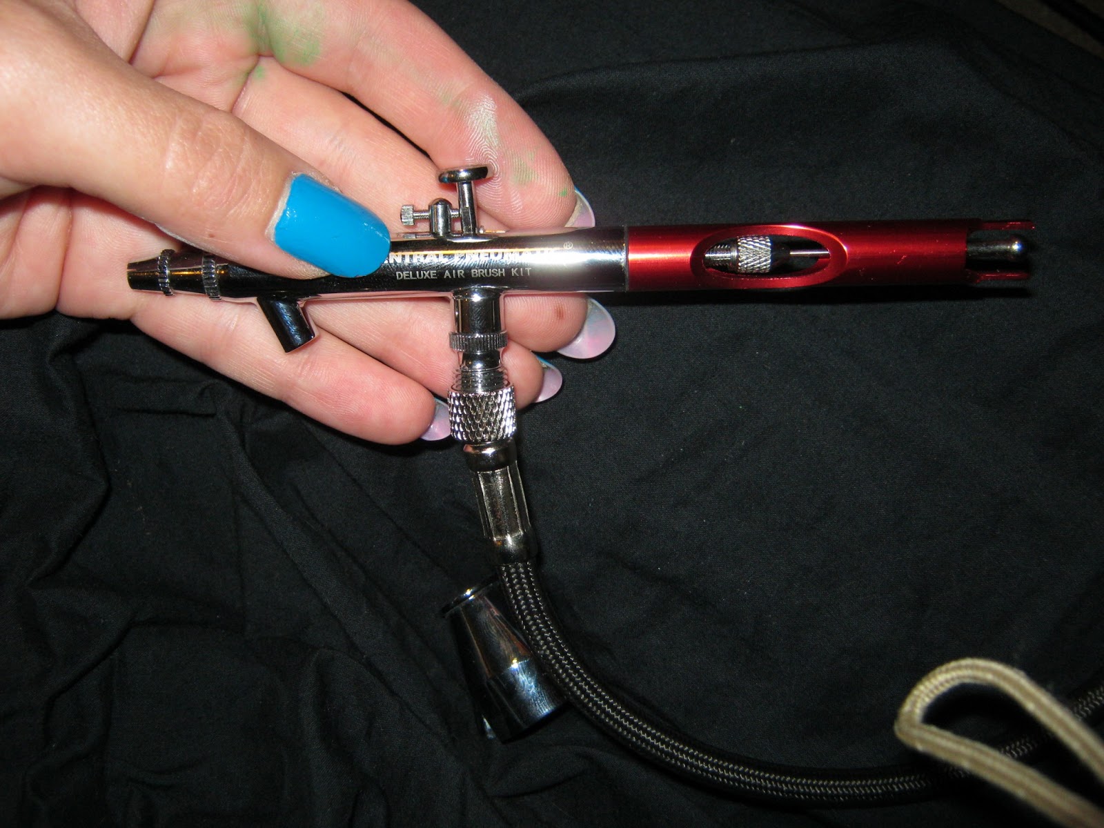 The Wookie/Romulan Craft Crossover: Fun with Airbrushing (not so much)