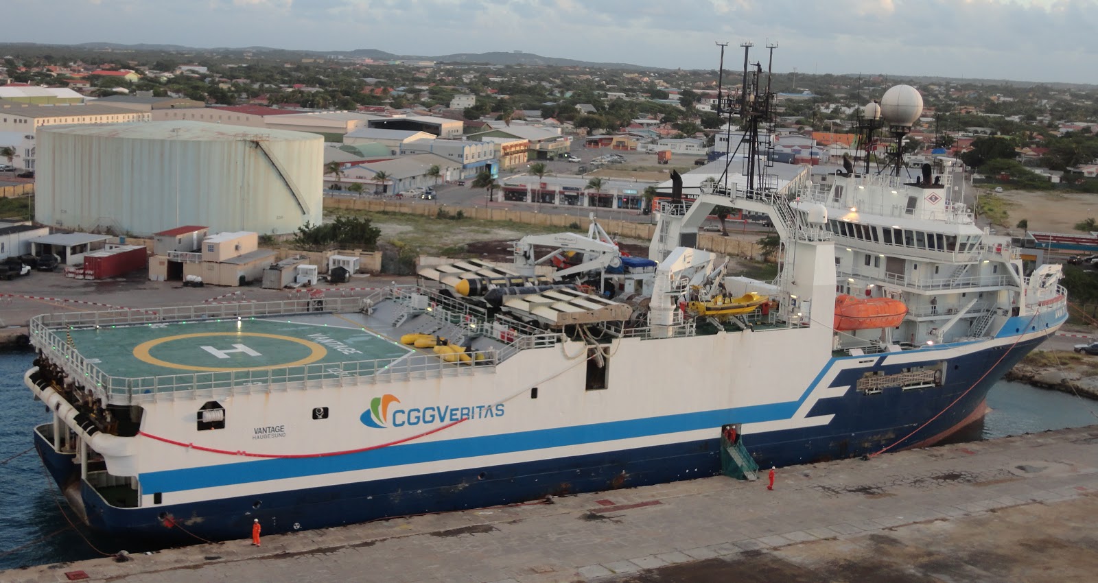 Carlz Boats: Seismic Survey Ship VANTAGE