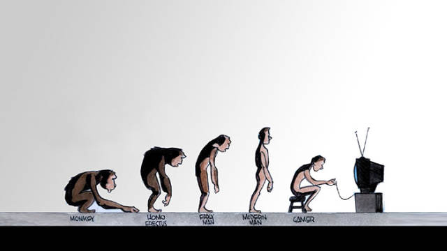Funny Illustrations of Evolution of Man (42 pics) - STATIONGOSSIP