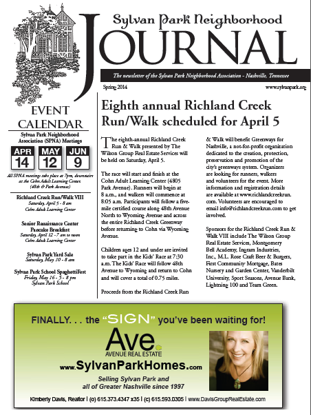 Sylvan Park Neighborhood Association | Nashville, Tenn.: Spring SPNA ...