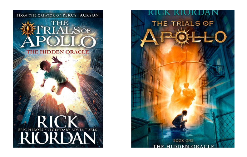 Comparing Covers U S U K Editions Etc The Trials Of Apollo The