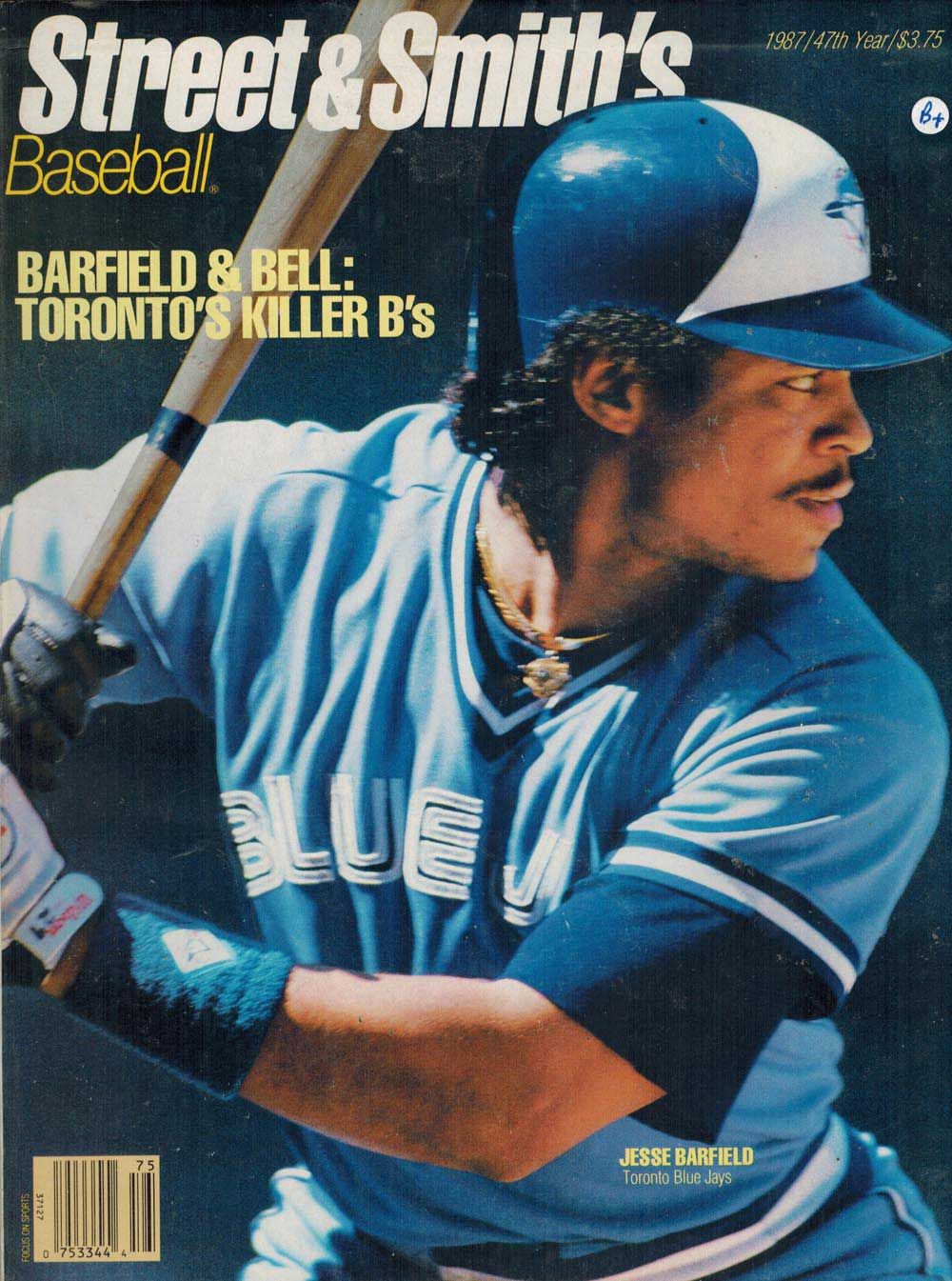Vintage Blue Jays: Jesse Barfield on Street & Smiths